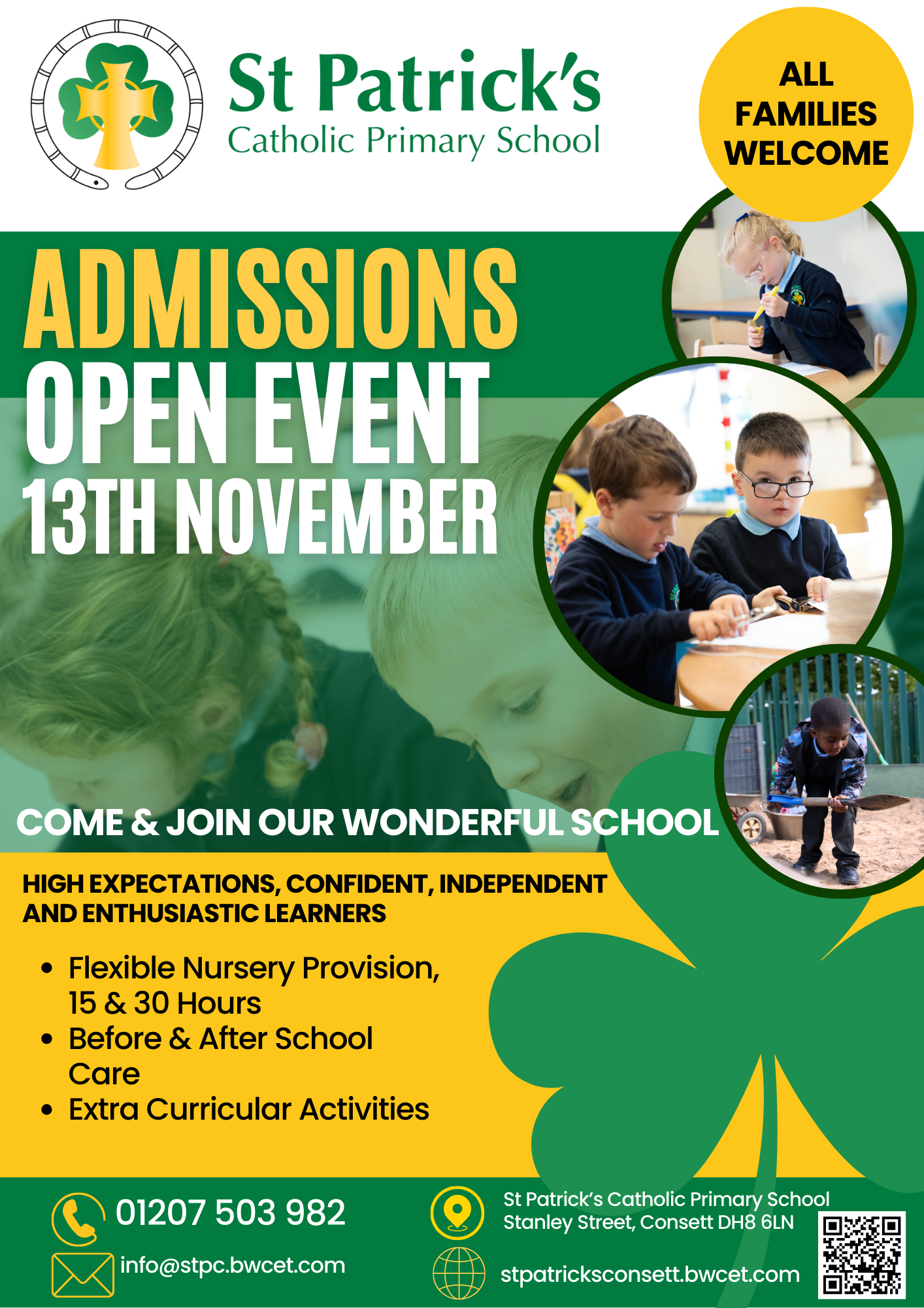 St Patrick's Catholic Primary School, Consett – Part of the Bishop ...